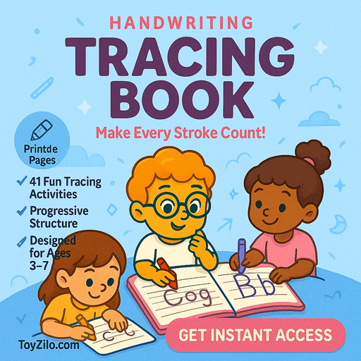ToyZilo Kids Tracing Handwriting Book- From Scribbles to Smooth Letters ...
